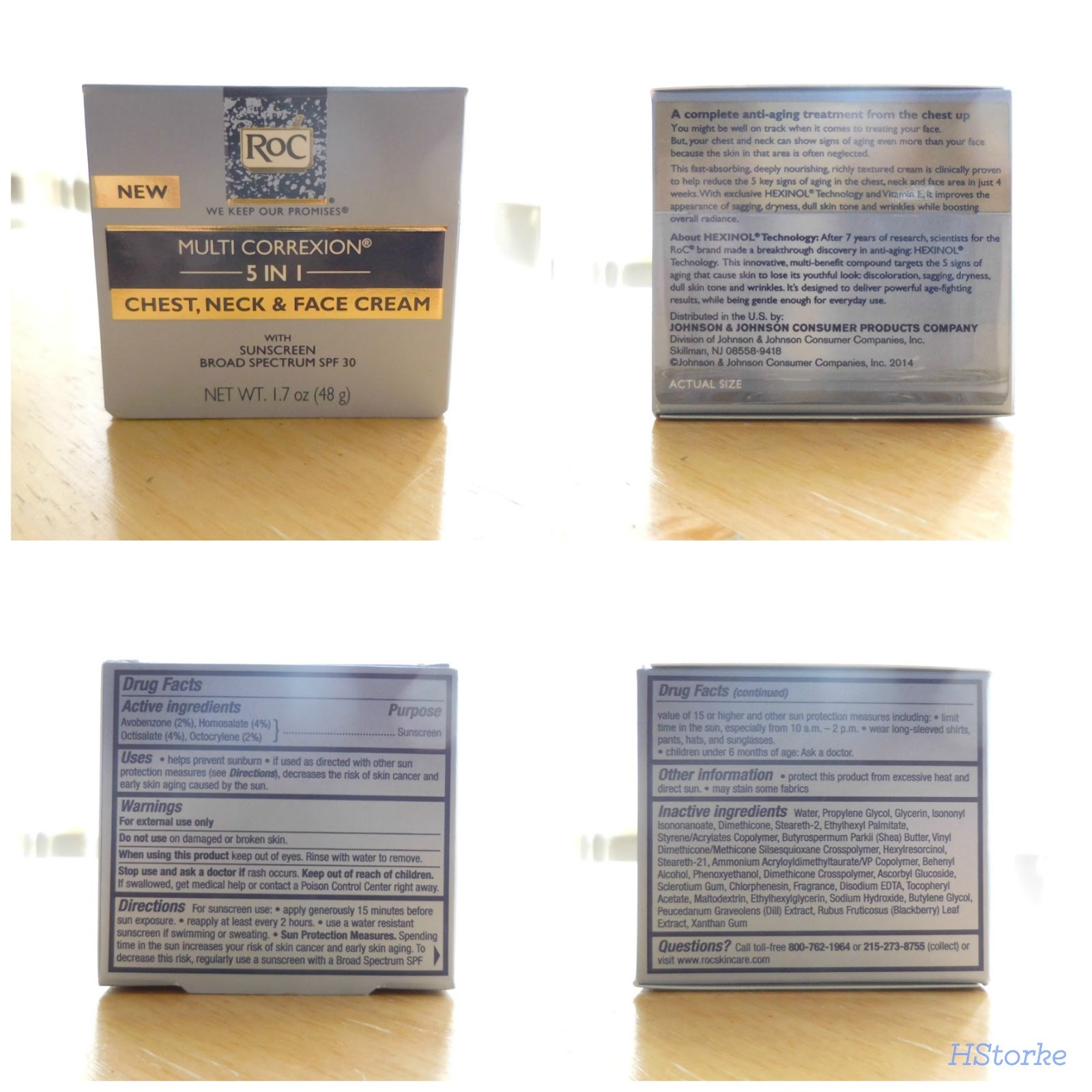 RoC MULTI CORREXION 5 in 1 Chest, Neck, and Face Cream Review ...