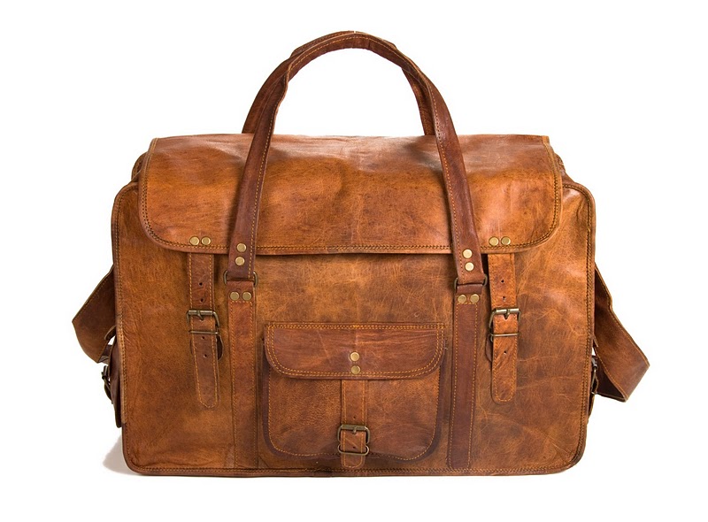 The battered leather bag - Reena Rai