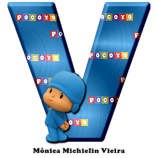 Letras de Pocoyo. Pocoyo Letters. - Oh my Alfabetos!