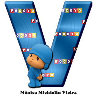 Letras de Pocoyo. Pocoyo Letters. - Oh my Alfabetos!