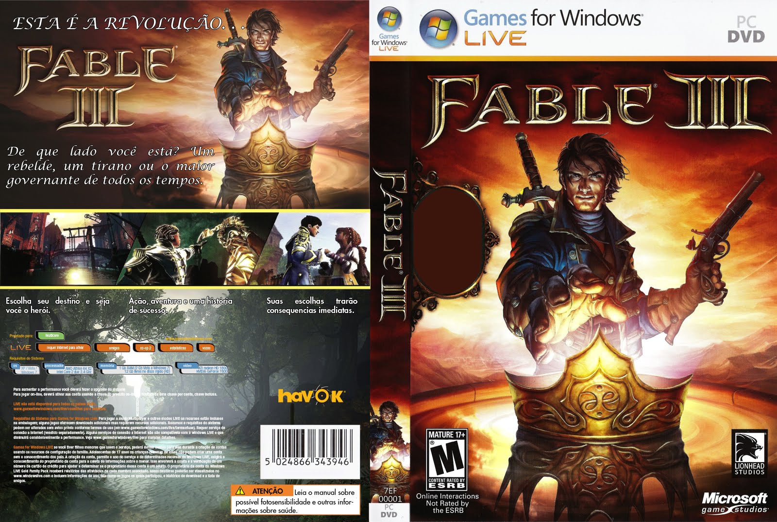 Fable III | Covers Filmes Capas de Filmes