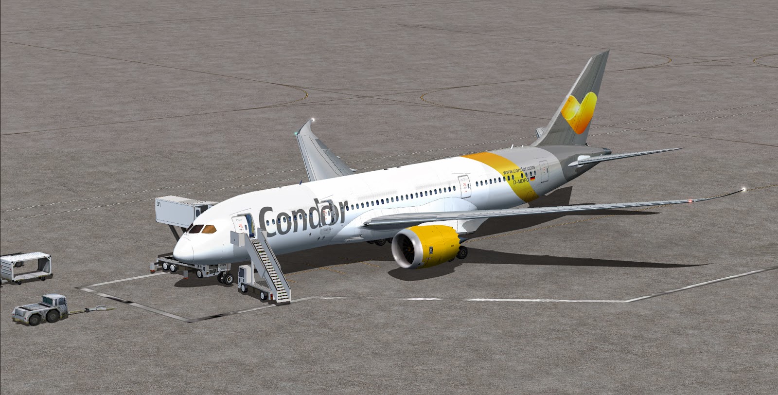 LASTWORLDLIGHT: Nuevo repaint del 787 de TDS