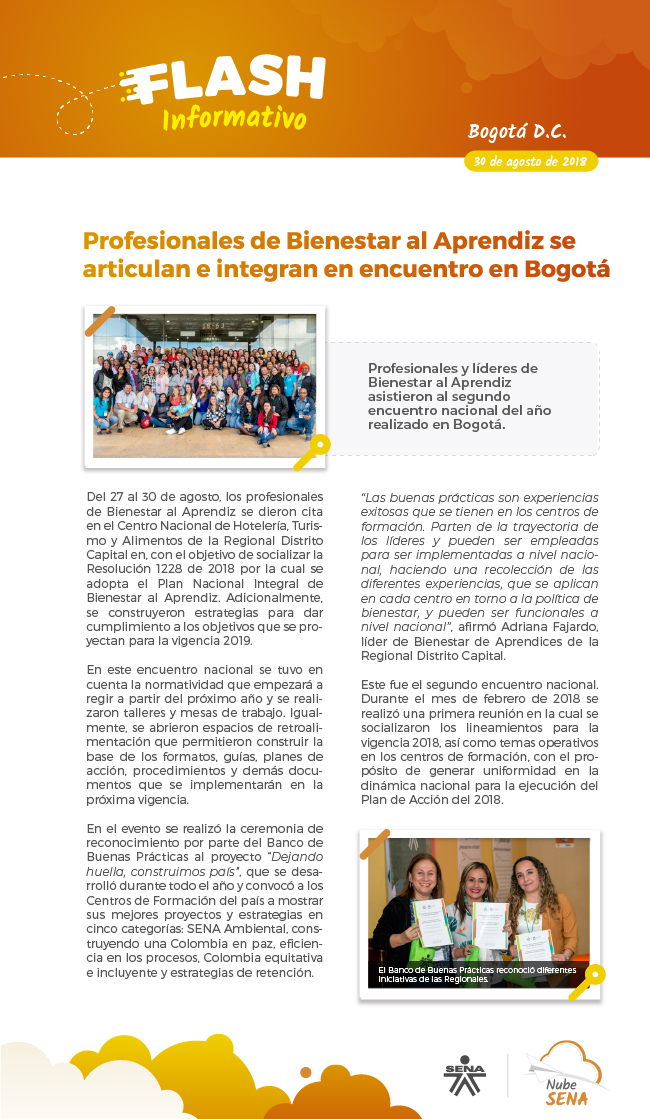 Complejo Tecnológico para la Gestión Agroempresarial: Flash informativo