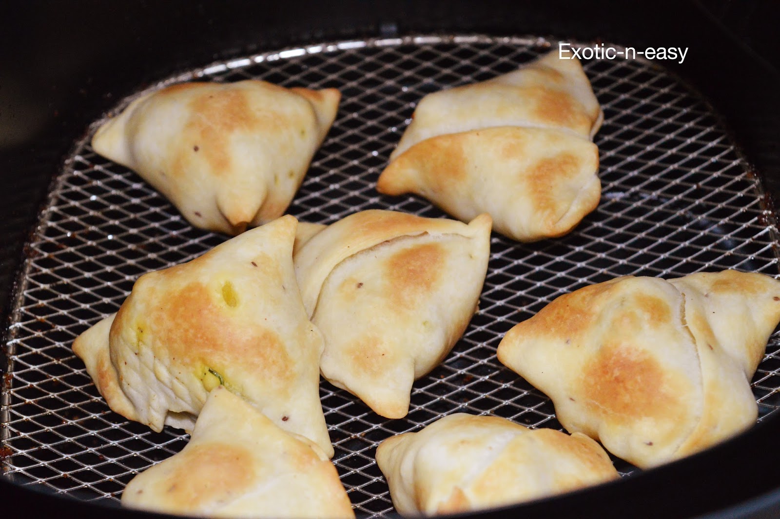 exotic-n-easy cooking: Samosa Air fried