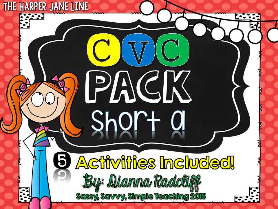 Teacher Deals and Dollar Steals!: ***BRAND NEW*** CVC Short Vowel Packs ...