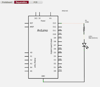 Fritzing - Esquema eletrônicos