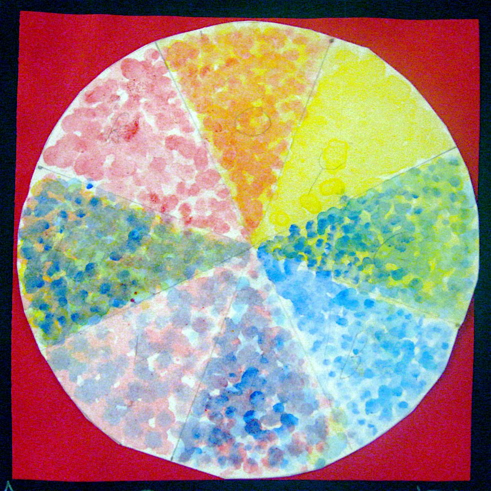 Let's Be Art Smart!: 2nd Grade- "The Dot" Color Wheel
