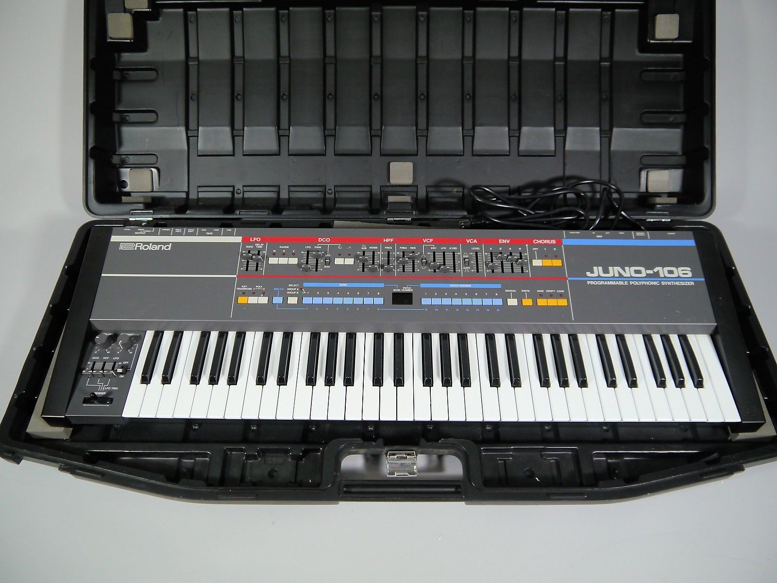 MATRIXSYNTH: Roland Juno 106 Classic Synthesizer SN 474020 with ...