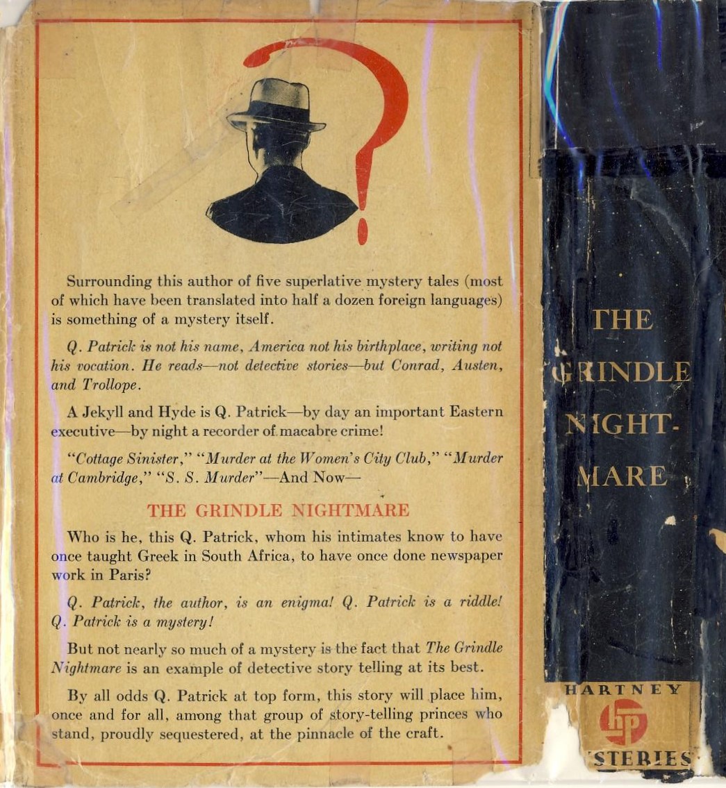 The Passing Tramp: The Vultures Gather: The Grindle Nightmare (1935 ...