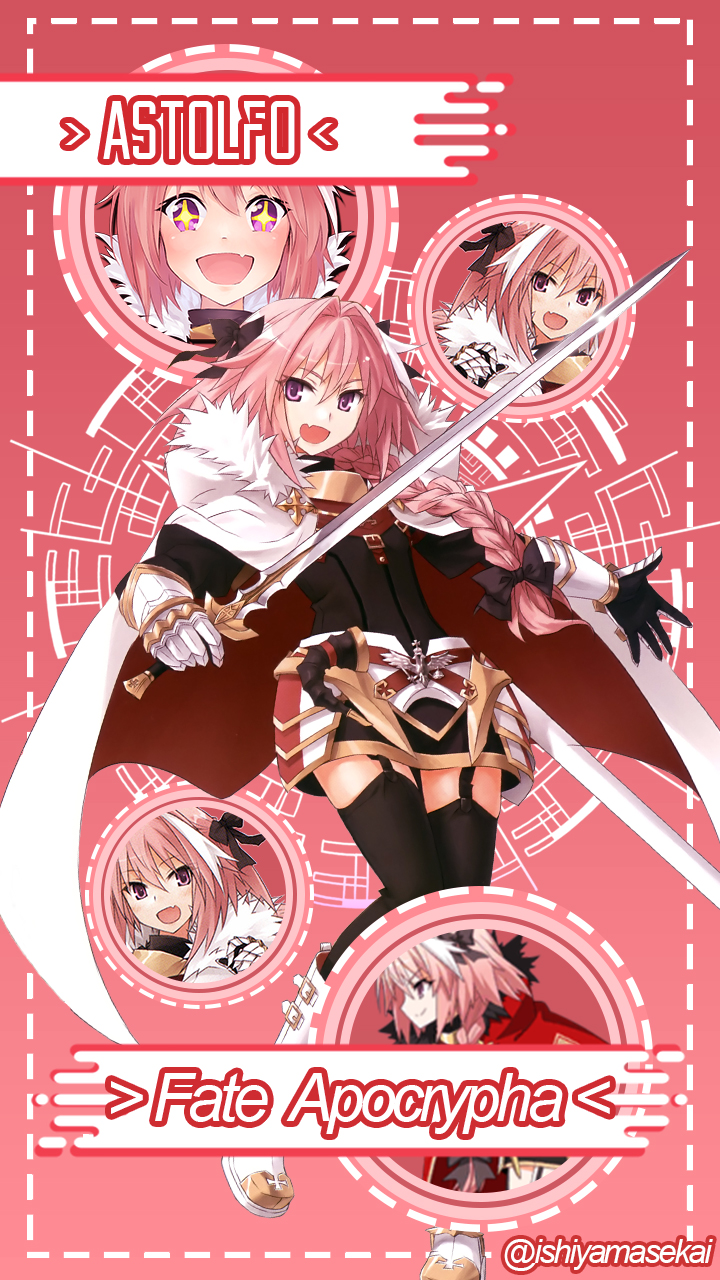 Lockscreen Astolfo - Fate Apocrypha - Ishiyama Sekai