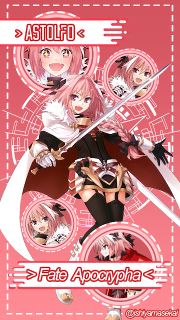 Lockscreen Astolfo - Fate Apocrypha - Ishiyama Sekai