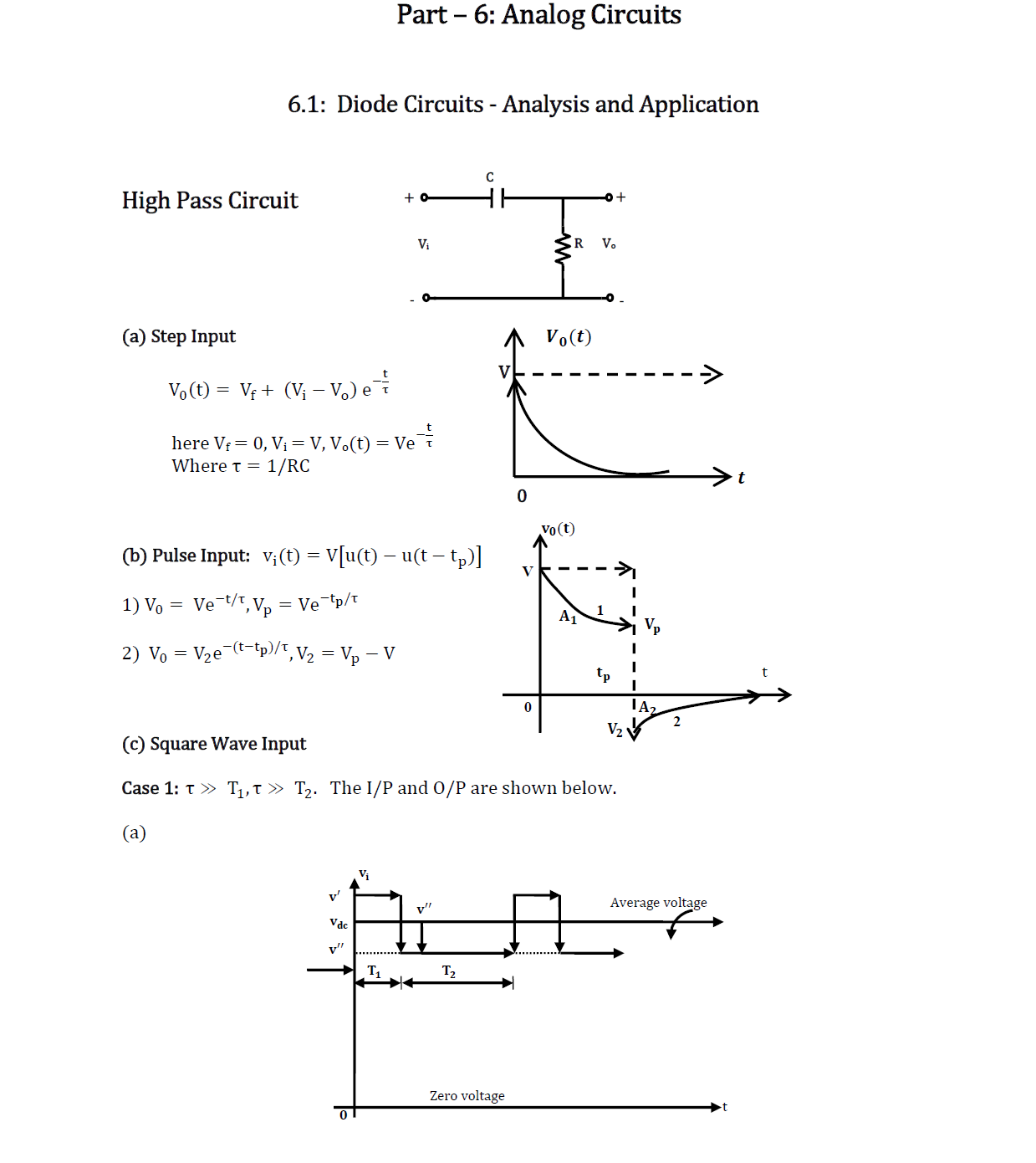 ANALOG ELECTRONICS REVISION NOTES GATE/ESE 2019 :DIODE CIRCUITS (PART 1 ...