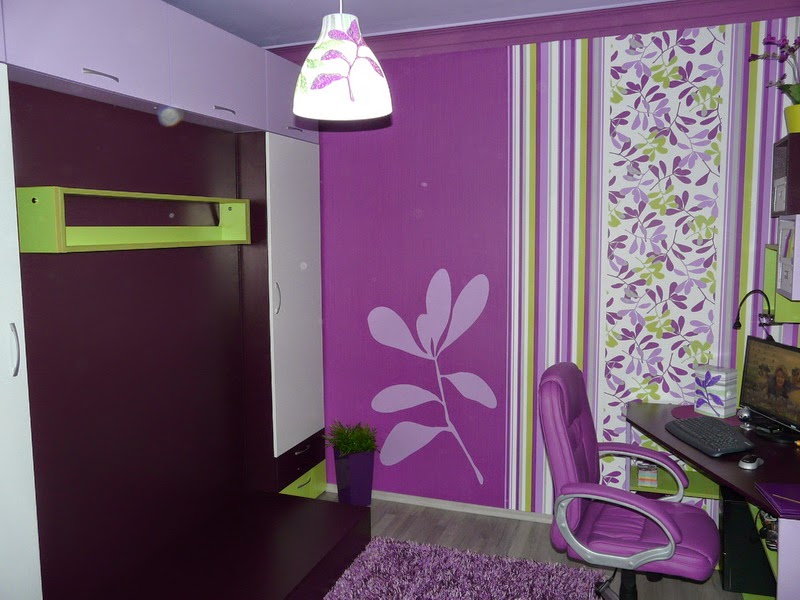 Oficinas de color morado - Colores en Casa