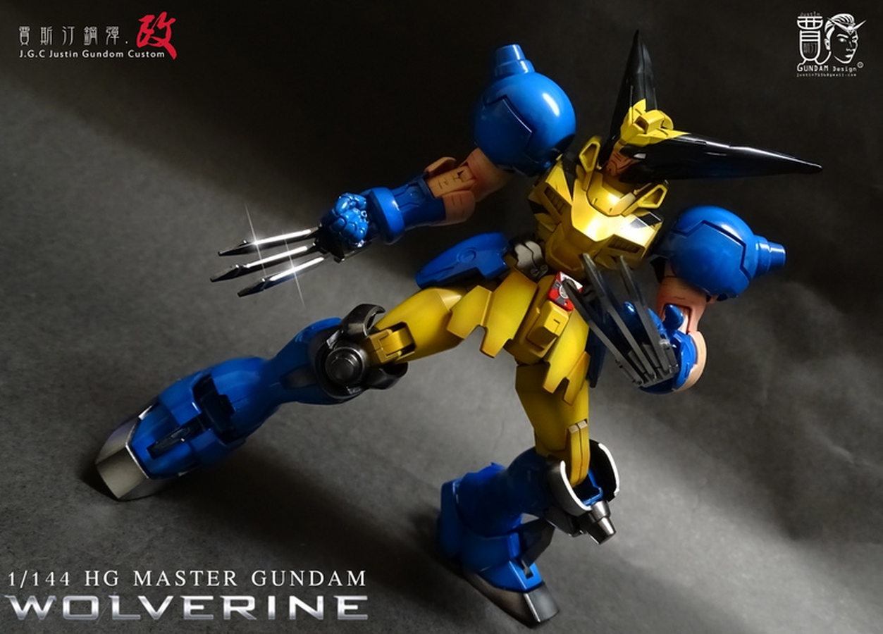Custom Build: HGFC 1/144 Master Gundam X-Men Wolverine