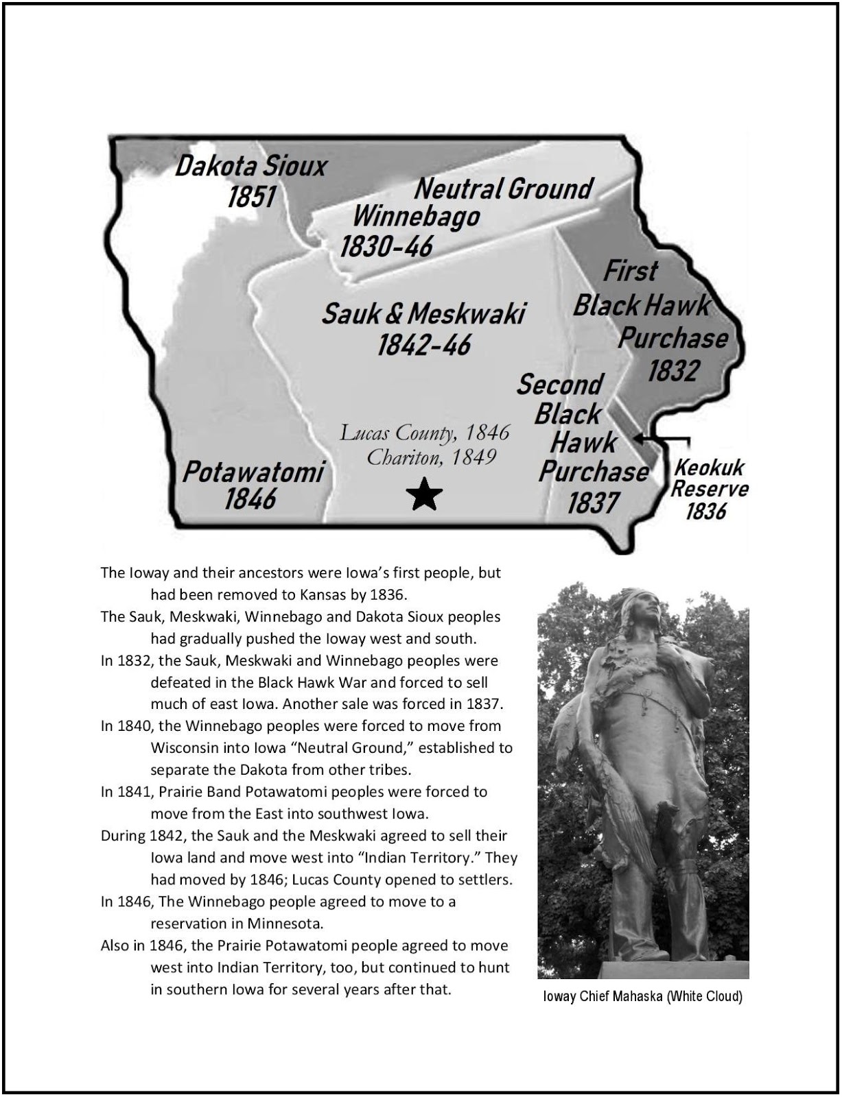 The Lucas Countyan: "We're from Baxoje, Baxoje, state of all the land ....