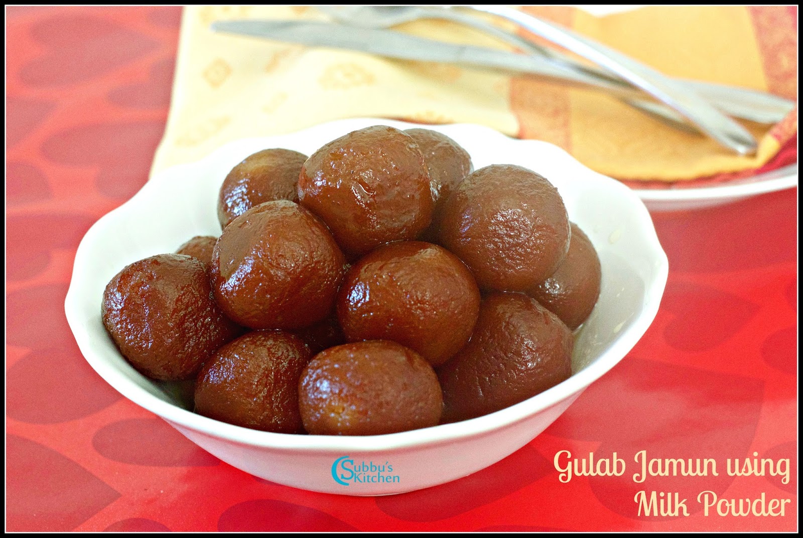 Gulab Jamun With Milk Powder
