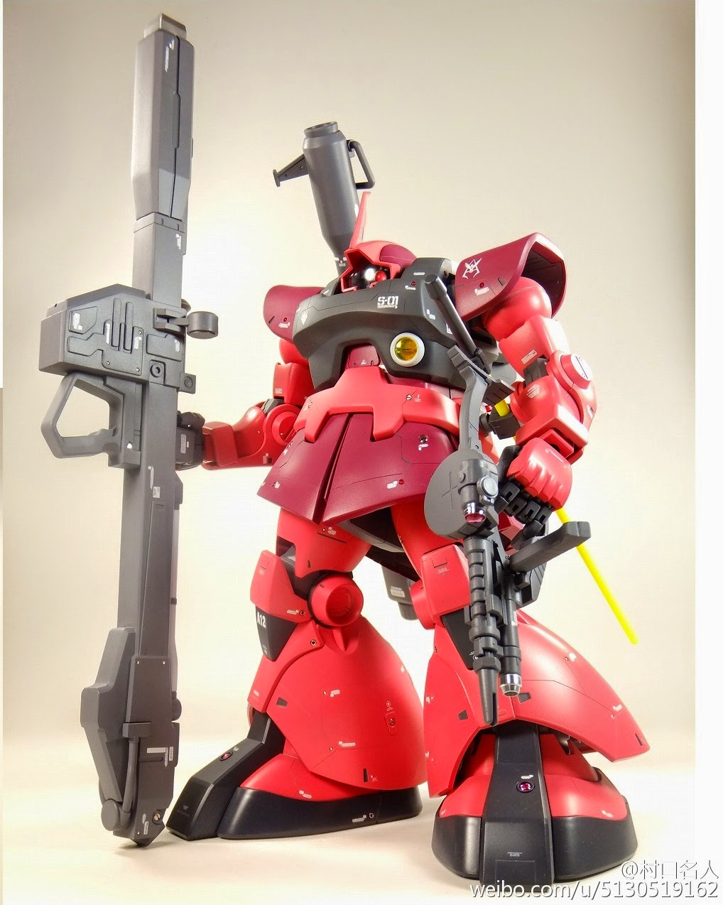 Custom Build: MG 1/100 Char's Rick Dom "Detailed"
