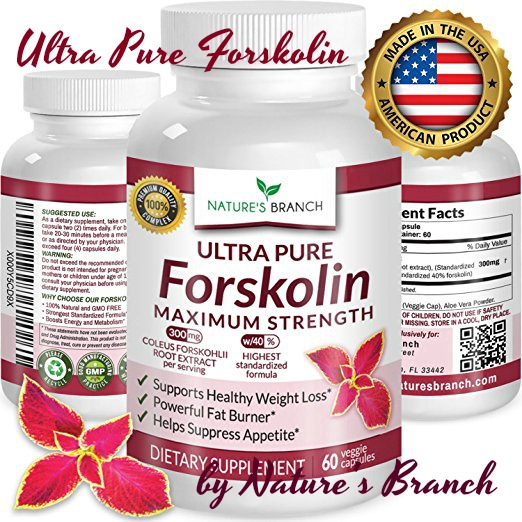 GlamRiver: Ultra Pure Forskolin by Nature's Branch