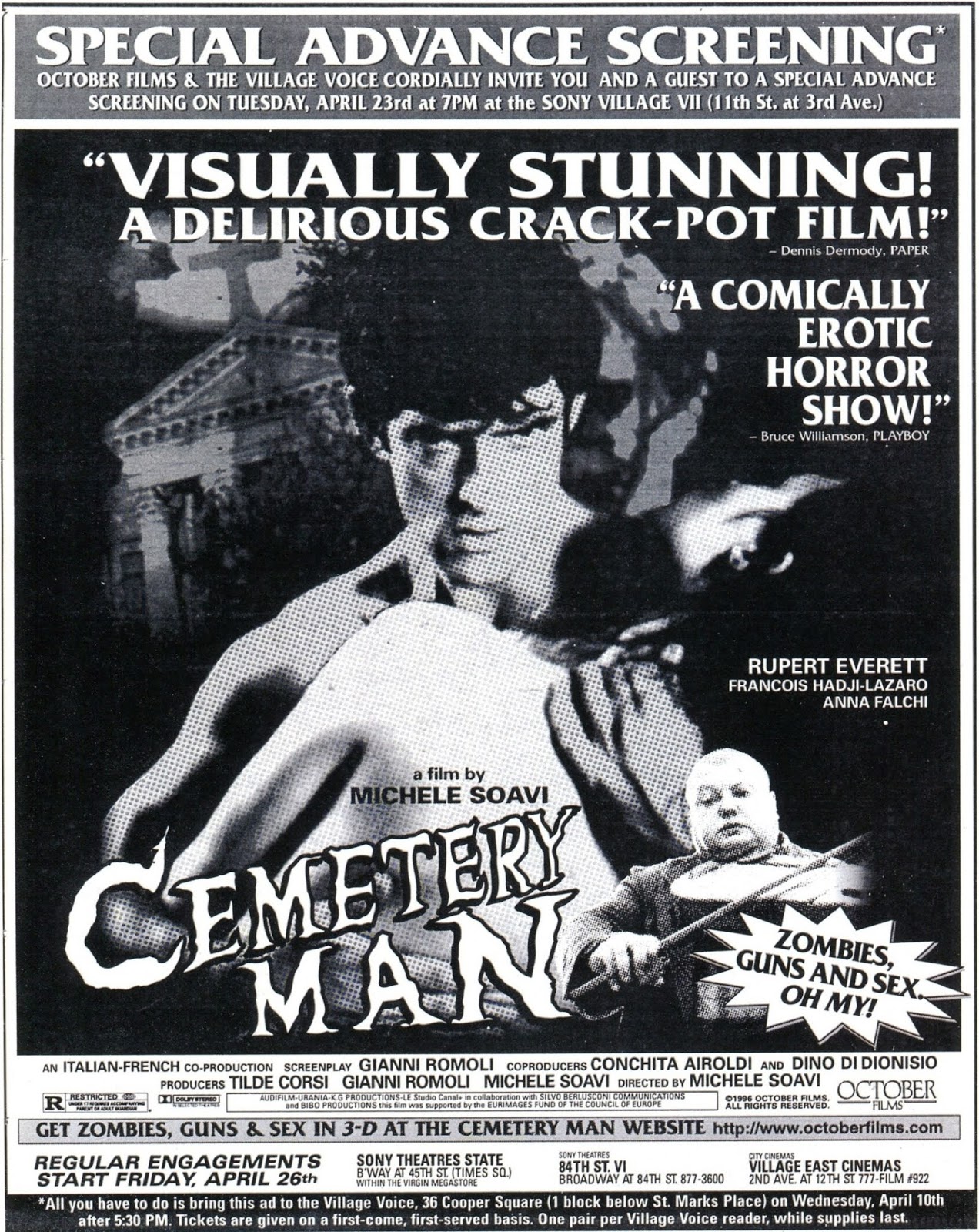 Happyotter: CEMETERY MAN (1994)
