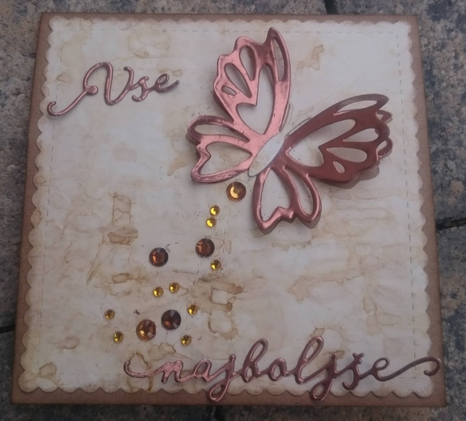 Od MeNe Za TeBe: Metulj za metuljčico