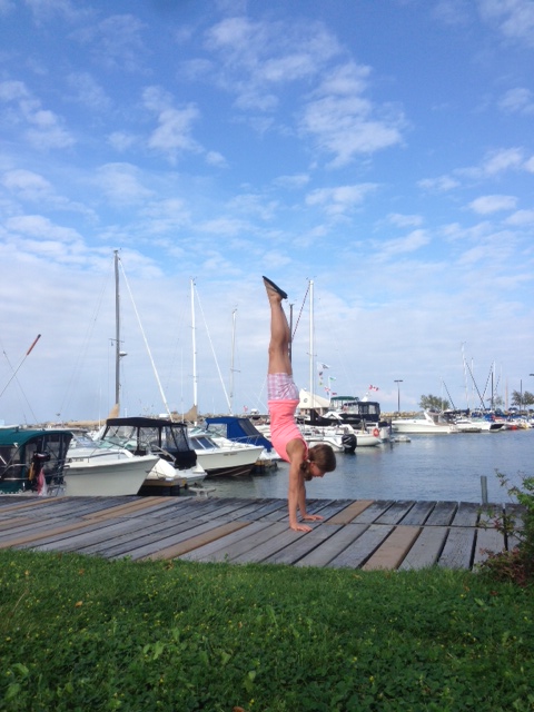 Oakville Gymnastics Club Acrobatic Gymnastics Team: Summer handstand ...