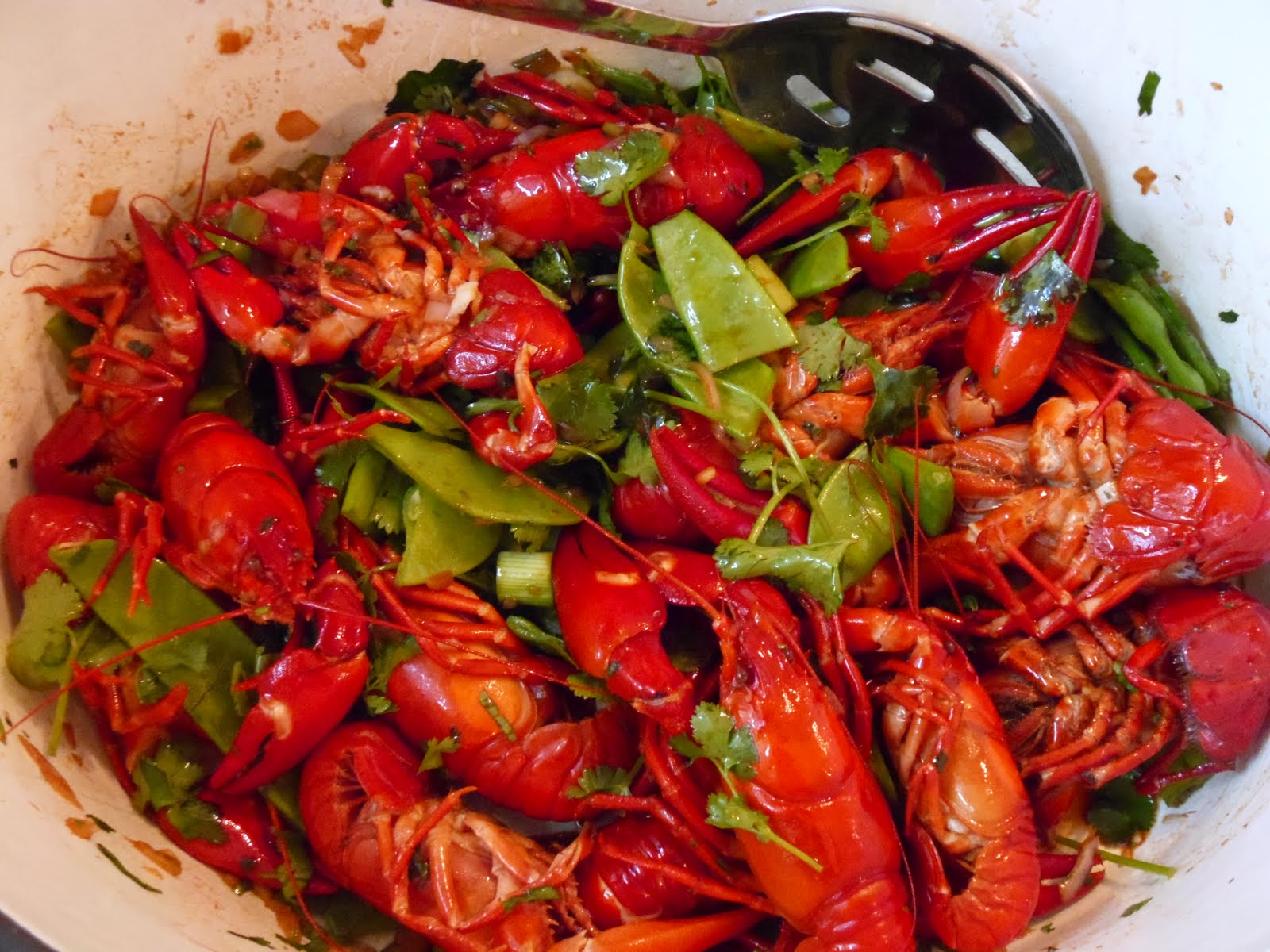 World Food Expo: Crayfish with Chilli, Ginger, Garlic and Soy
