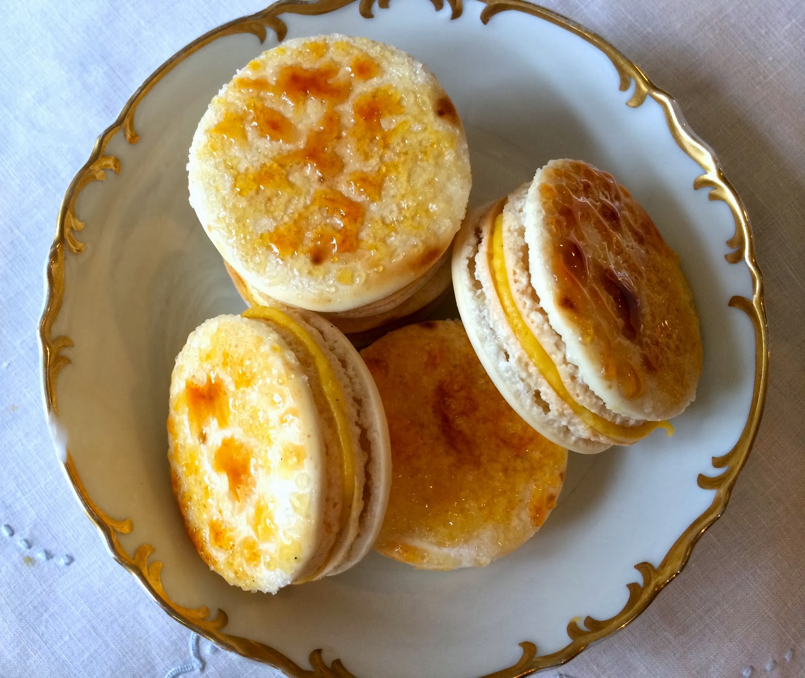 My Favorite Recipes: Crème Brûlée Macarons