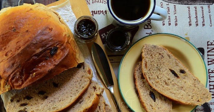 RESIPI ROTI KISMIS WALNUT