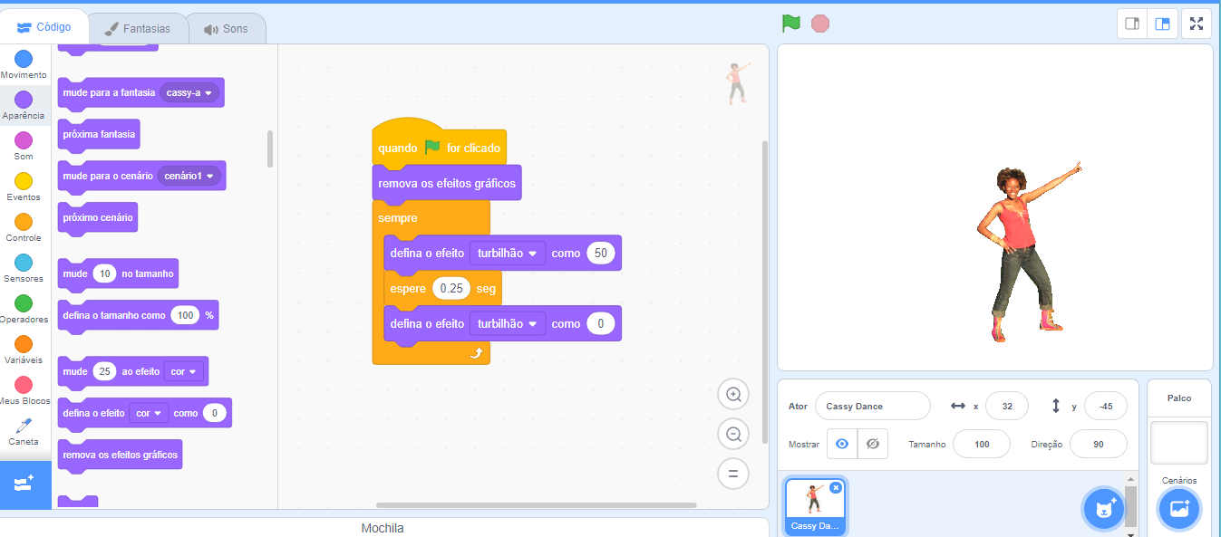 Curso de Scratch: 7º DIA - ANIMAÇÃO COM MOVIMENTO