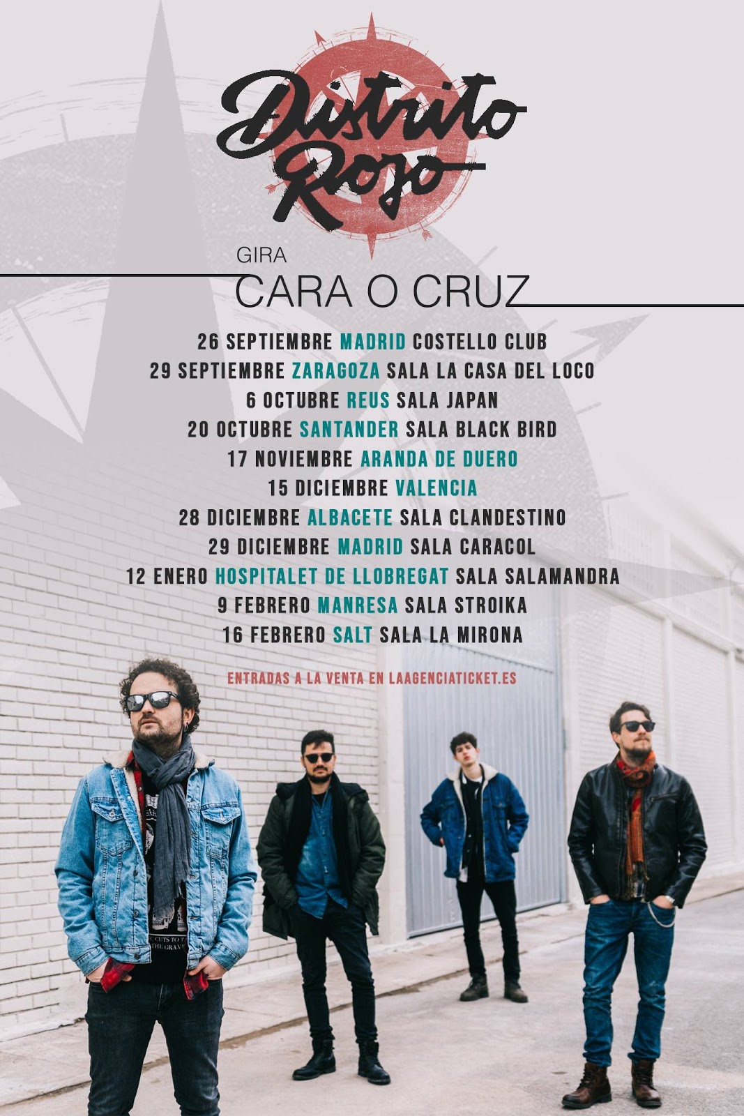 Distrito Rojo presentan su segundo disco, Cara o Cruz ~ Indielocura