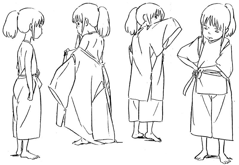 Living Lines Library: 千と千尋の神隠し / Spirited Away (2001) - Character ...