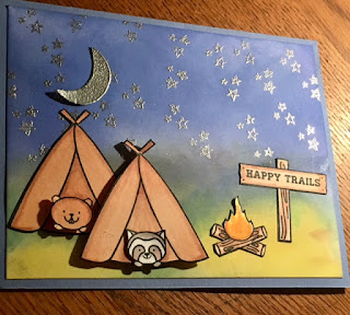 Beverly's Blog: Pretty Pink Posh Camp Friends Card