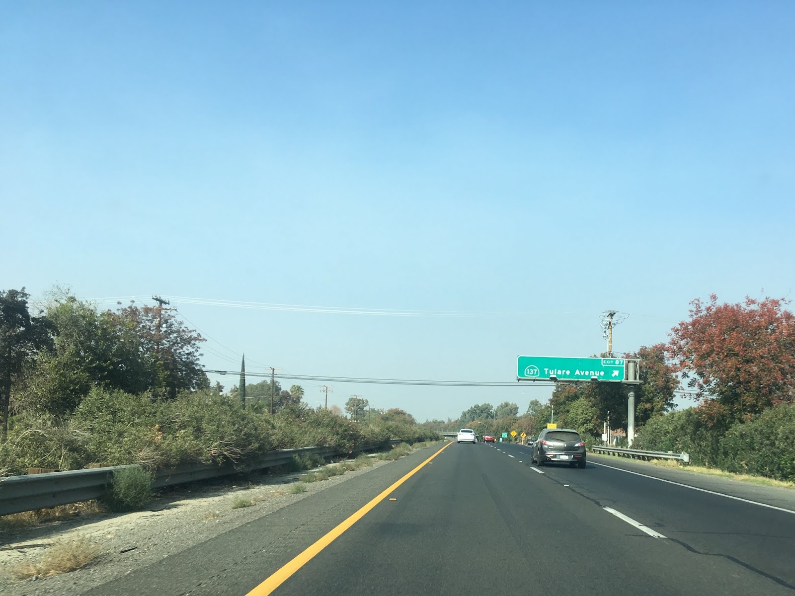 California State Route 99/Old US Route 99 Freeway Part 1; Interstate 5 ...