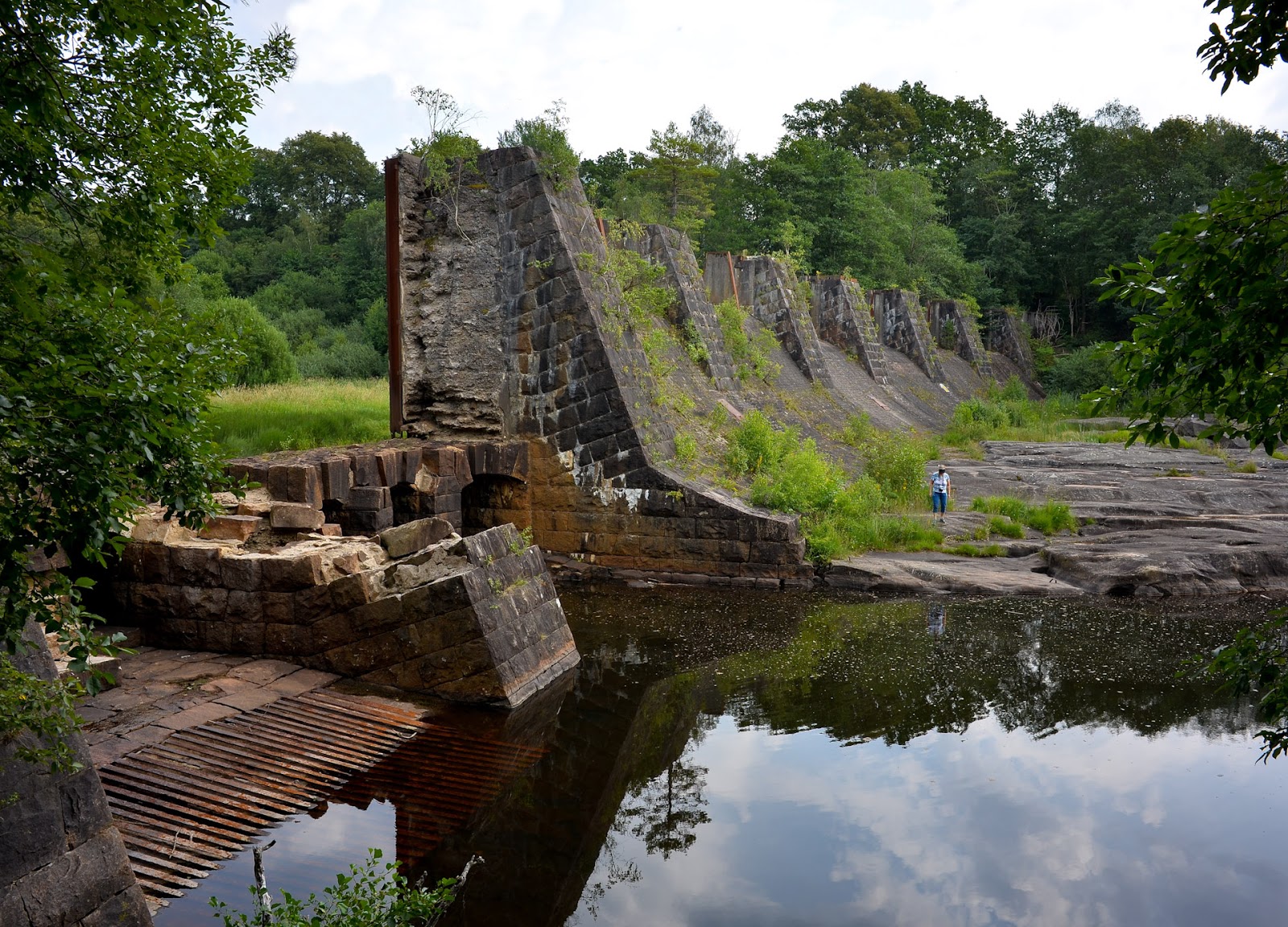 Döda fallet utmed Ätran vid Yngered