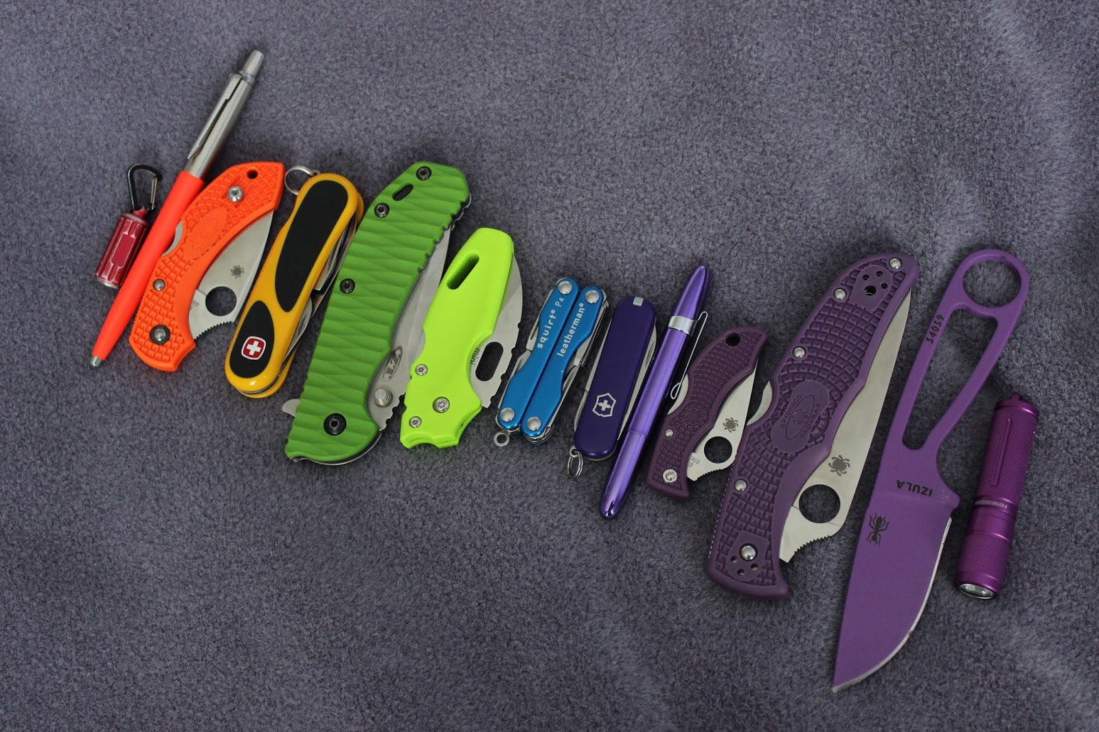 knifegirlAlly: EDC Rainbow
