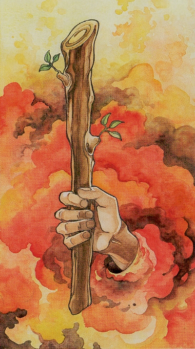 Tarot Moja Pasja: As Buław od A do Z ;)