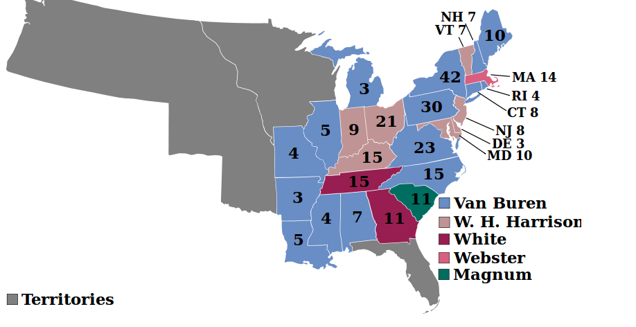gaddafi: A Look Into History: U.S. Presidential Election of 1836