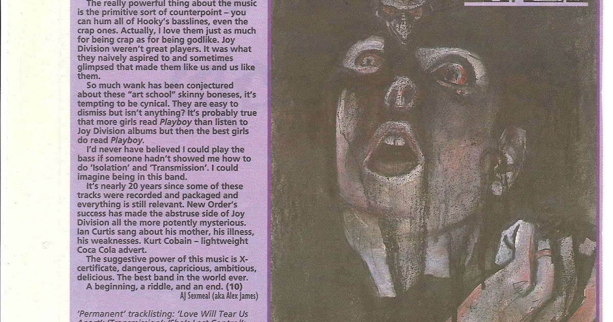 NME Joy Division "Permanent" Review