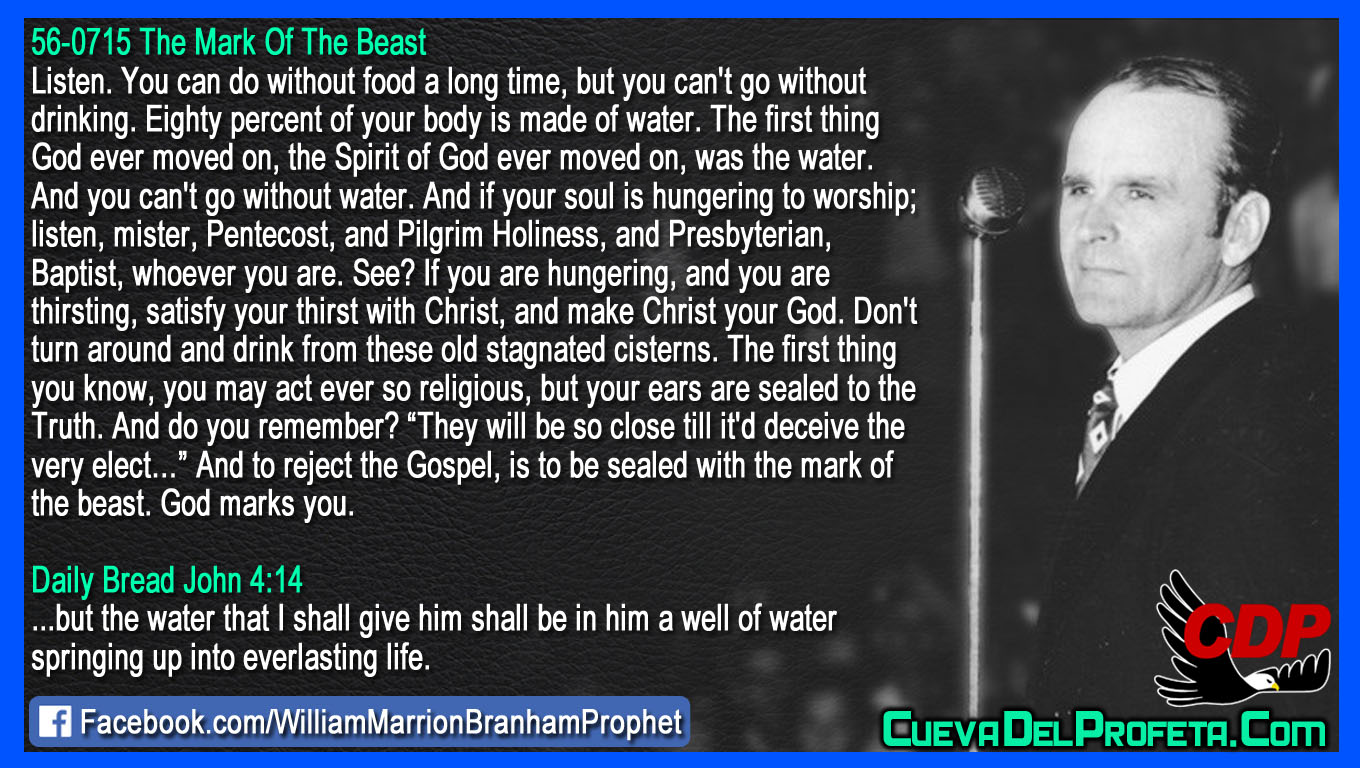 To reject the Gospel is to be sealed with the mark of the beast ...