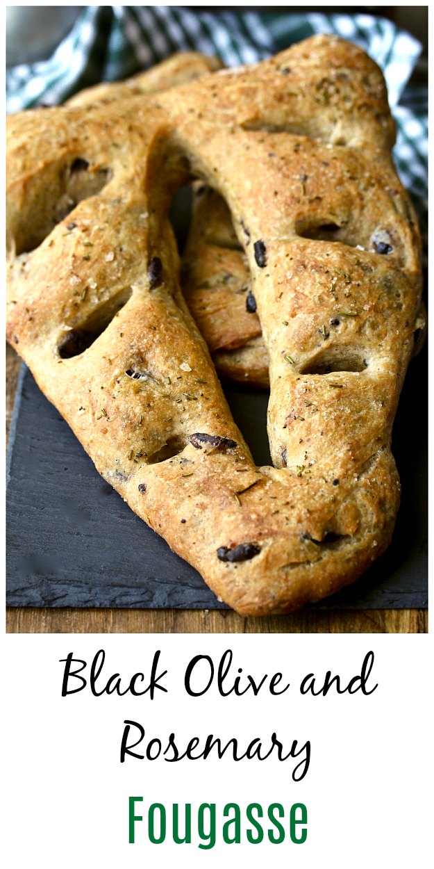 Fougasse with Olives and Rosemary (Provençal Bread) | Karen's Kitchen ...