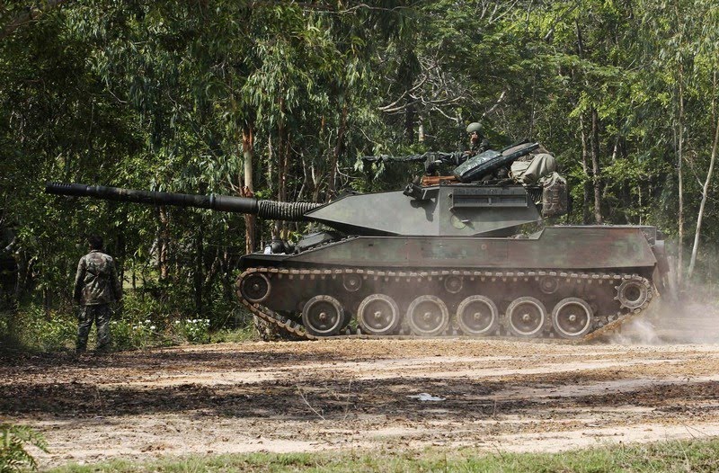 Myanmar Defence Weapons: Stingray light tanks to Cambodian Border