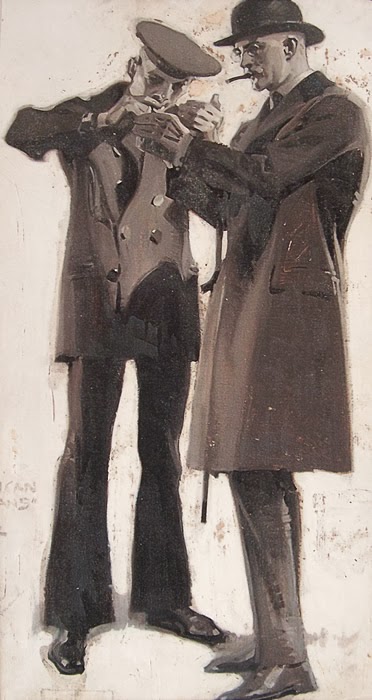 Garret's Drawing A Day Blog: Samuel Nelson Abbott (attrib.) (1874-1953)