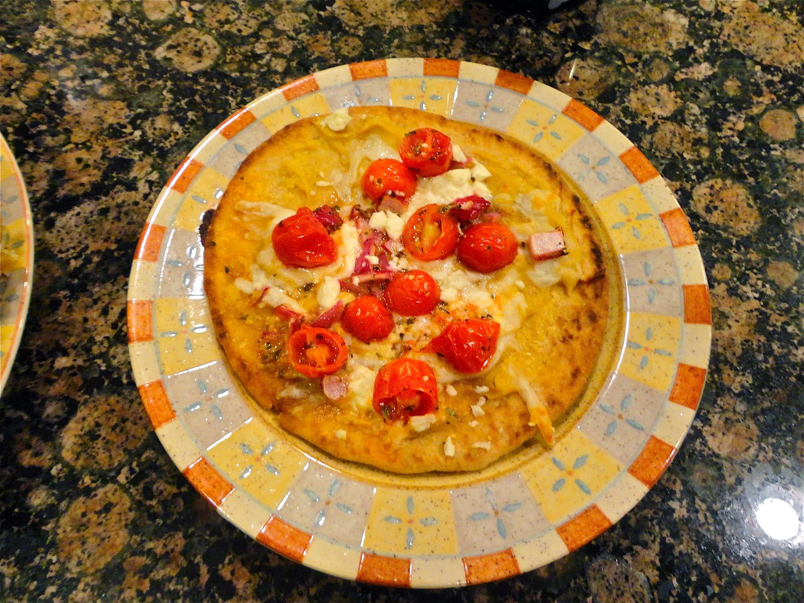 BinomialBaker: Mini Greek Pita Pizzas