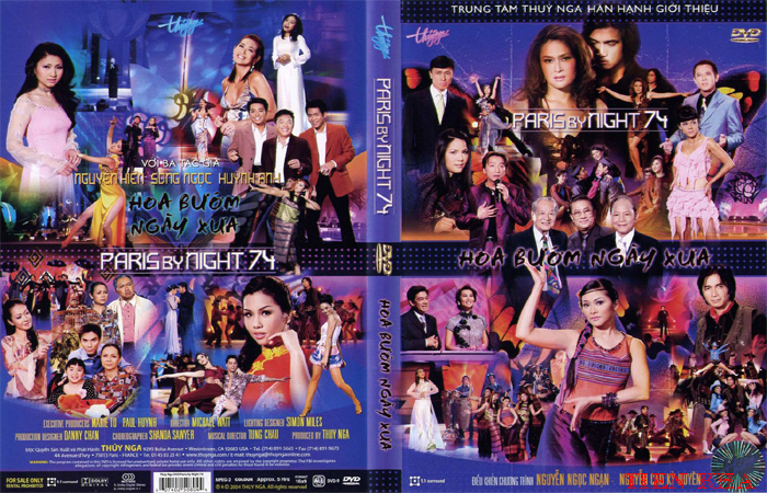 Paris By Night 74 - Hoa Bướm Ngày Xưa (2004) ~ Cover Nhạc Việt