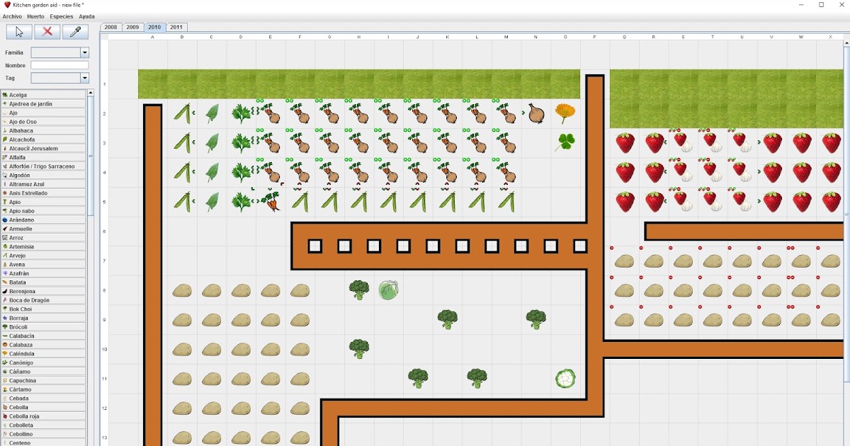 Kitchen Garden Aid: Un programa para planificar y rotar tus cultivos | Jon´s Life