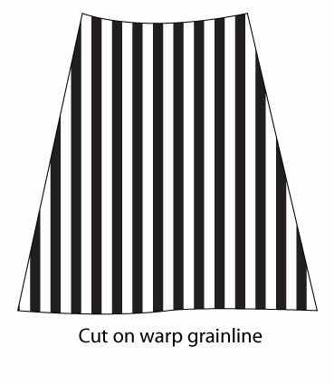 Sewing the 60s: Grain lines, cut and Ossie Clark