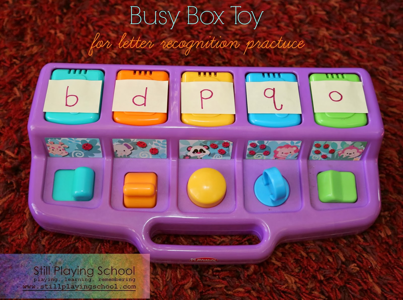 Sight Word Busy Box - Fine Motor Fridays | Still Playing School