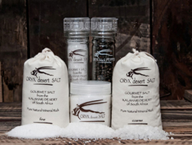 Karl Symons Africa: ORYX DESERT SALT FOR SALE!