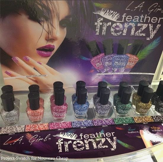 Spotted: L.A. Girl Feather Frenzy Collection | Nouveau Cheap
