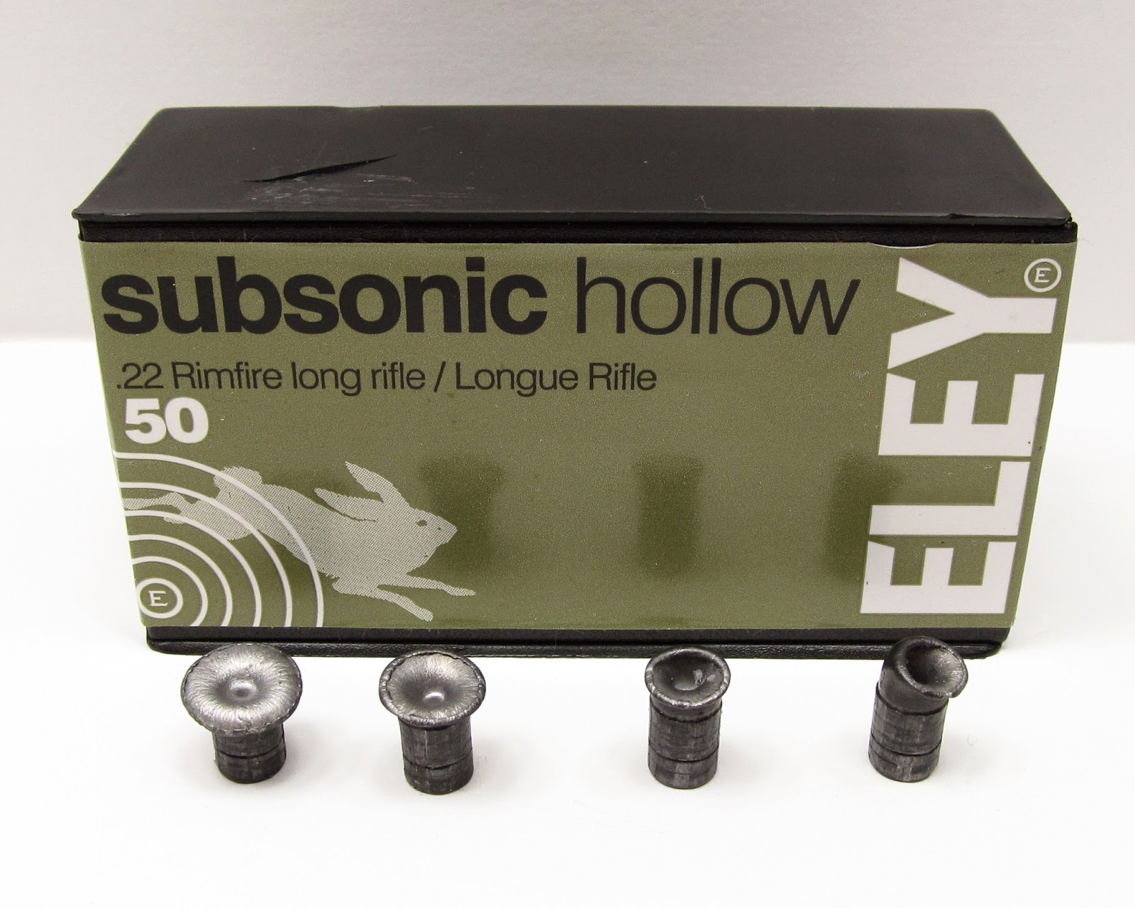 The Rimfire Channel Blog: Eley Subsonic Hollow 22LR Ammunition Test and ...